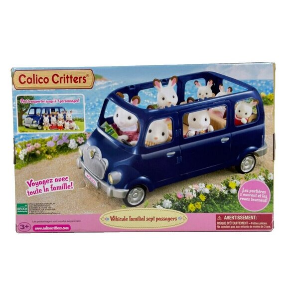 Epoch | Toys | Calico Critters Family Seven Seater Van Vehicle | Poshmark